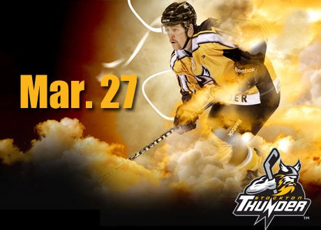 Stockton Thunder Girl Scout Night - Easy Being Green | Stockton Live